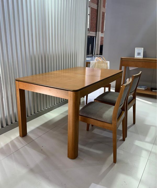 Mesa comedor Moderna madera Grandis Nacar - SILVINA C